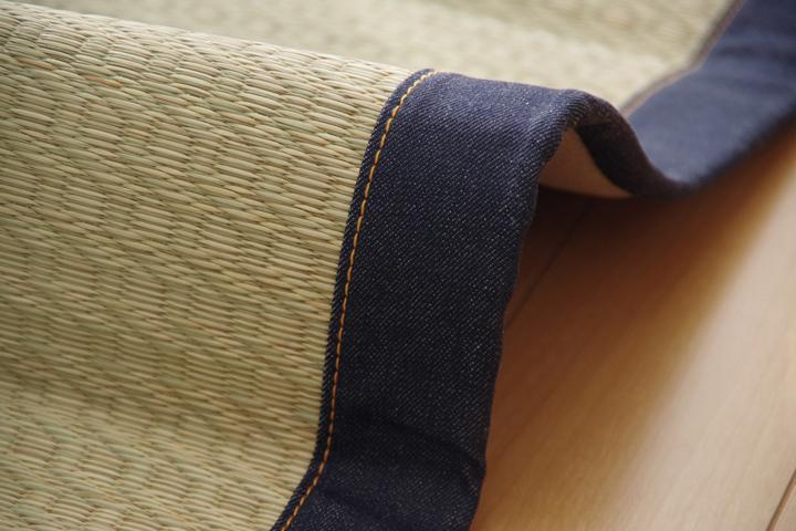 無垢のい草を使った国産い草ラグ MUKU 4サイズ デニム– ラグとインテリアのお店 TOCO LIFE